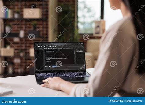 Software Developer Learning New Program Code Stock Image Image Of Admin Developing 252661483