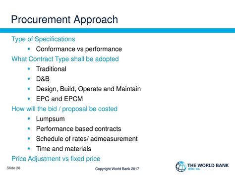 Procurement Framework Project Procurement Strategy For Development Implications For