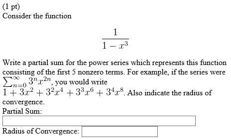 Solved Consider The Function X Write A Partial Su Chegg Com