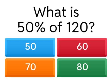 Percentage Calculations Quiz