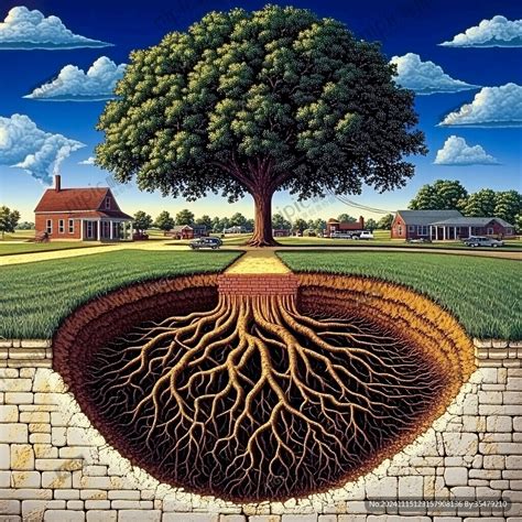 Ai创作图地上就有多少树 茂盛的根系 根深固本 植根大地 高清根系 根的寄托 3d立体画现代简约 根深蒂固 错综复杂的根 幼苗变大树 创意树根装饰画 大地根脉 3d宣传立体画 3d地贴立体地画