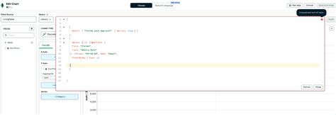 Error In Groupby Stage Using Aggregation For Atlas Charts Mongodb