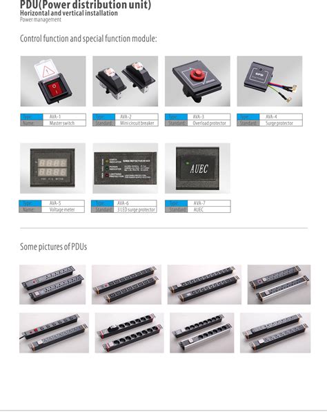 Standard PDU BS Buy Standard PDU BS Product On Avanix Co Limited