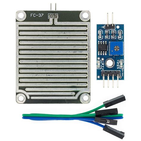 dc 3 3v 5v snow raindrops detection sensor module dual double sided