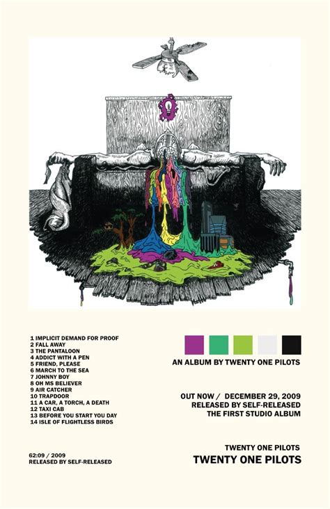 Sel Titled Twenty One Pilots Album Portada Álbumes De Twenty One Pilots Pintura Fachadas De