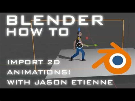 Import D Animations Into Blender Blender Tutorial Blender Video Game Development