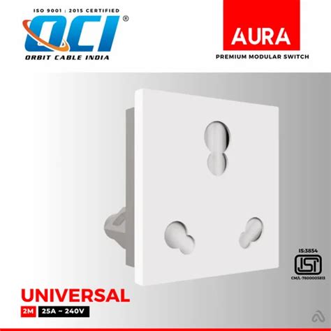 25a Universal Socket Shutter At ₹ 84piece Modular Switches In