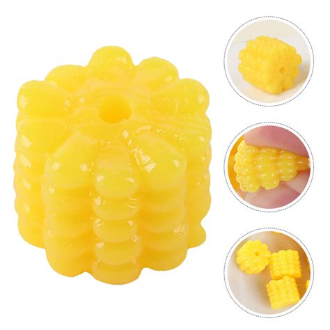 시뮬레이션 옥수수 미니 스퀴즈 장난감 생일 파티 호의 컴팩트 신축성 야채 사랑스러운 모양 스트레스 소형 학습 및 교육