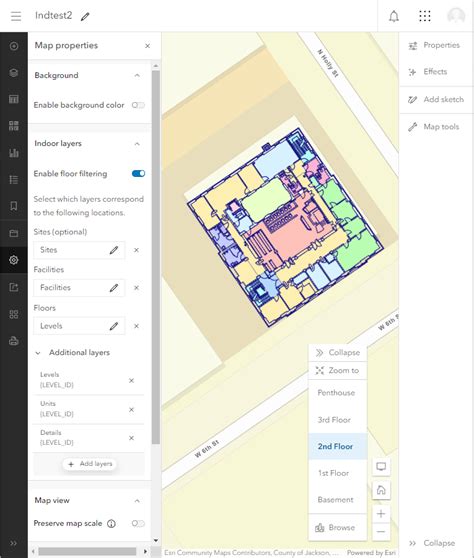 Solved Arcgis Indoors Floor Selector In Arcgis Dashboard Esri