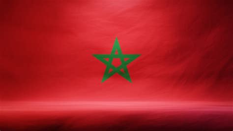 프리젠 테이션이나 제품 전시를위한 모로코의 드레이핑 된 깃발이있는 스튜디오 배경 3d 렌더링 모로코 국기에 대한 스톡 사진 및