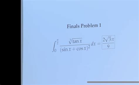 Calculus 3 What Is The Antiderivative Before Simplification R