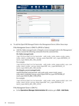 Ovms Ops Manager Admin PDF Operating Systems Computer Software And Applications