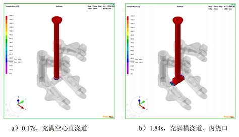 Simulation Results Of Mold Filling Process Of Ductile Iron Long Fork