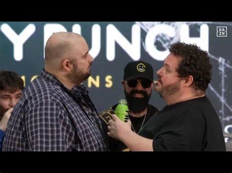 WingsOfRedemption vs Boogie2988 HEATED FACE OFF @ FIGHT CONFERENCE - YouTube