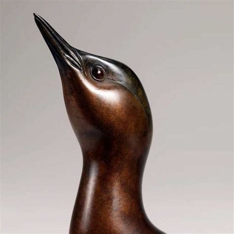 Dabchick By Sculptor Geoffrey Dashwood
