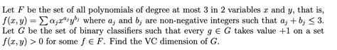 Solved Let F Be The Set Of All Polynomials Of Degree At Most Chegg