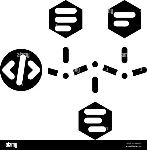 Software Deployment Glyph Icon Vector Illustration Stock Vector Image Art Alamy