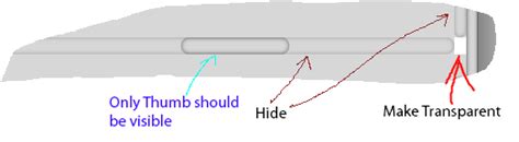 Javascript Html Hide Scrollbar Bar Stack Overflow