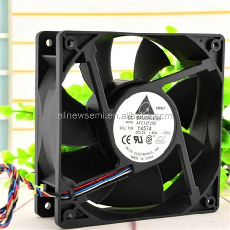 DELTA AFC1212DE 12V Fan - 154.5CFM Airflow & 45.4db-a Noise