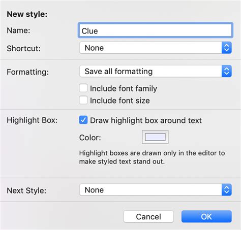 Named Styles Scrivener With Style Scrivenervirgin