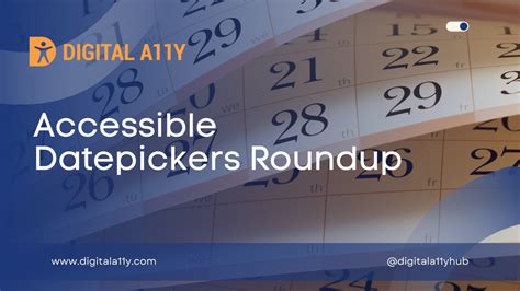 input type date the accessibility of html date picker digitala11y