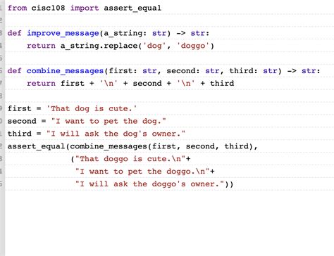 Solved The Function Combine Message Below Will Consume