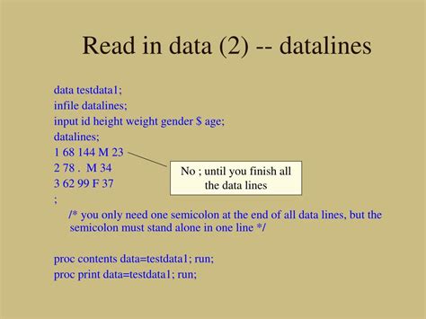 Ppt Notes For Sas Programming Powerpoint Presentation Free Download