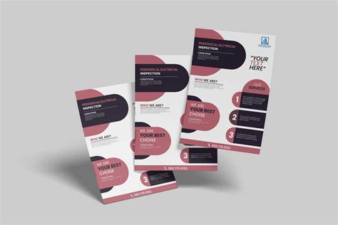 Entry 202 By Mriduldesign For Flyers Design For Periodical Inspection