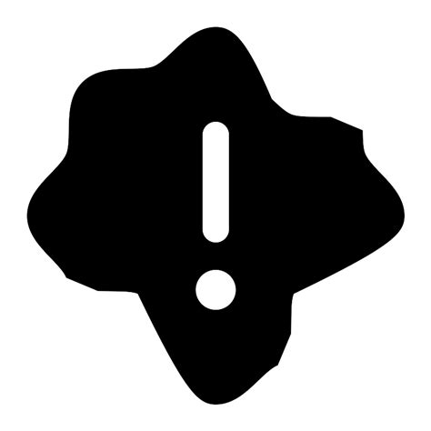 Circle Wavy Warning Fill Vector Svg Icon Svg Repo