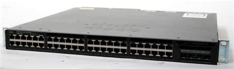 Cisco Ws C3650 48fq S Catalyst 3650 48x Gigabit Poe 4x 10g Sfp Ethernet Switch Dual 1025wac