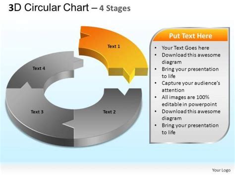 PowerPoint Designs Marketing Circular Chart Ppt Templates