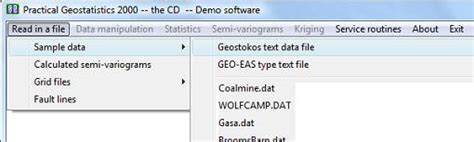 Tutorial For Preliminary Spatial Analysis Using Practical Geostatistics