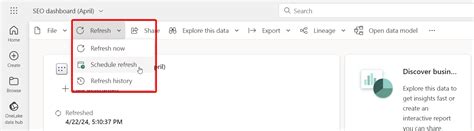 how to schedule data refresh in power bi blog