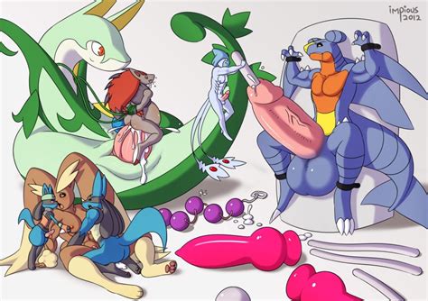 Rule 34 Azelf Cum Dildo Garchomp Gay Impious Lopunny Lucario Male Muscles Penis Pokemon