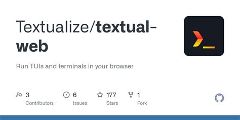 Textual Web Run Tuis And Terminals In The Browser Rhypeurls