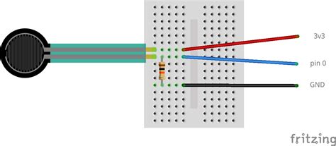 Force Sensing Resistor Micropython Example Using A Tpyboard