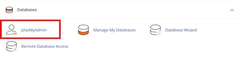 phpmyadmin how to repair mysql databases and tables