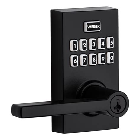 Weiser Smartcode Electronic Lock Matte Black 9ged27000 002 Réno Dépôt
