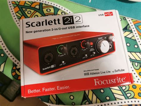 Focusrite Scarlett 2i2 2nd Gen