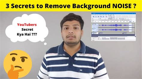 How To Remove Background Noise In Videos And Audio Using Audacity YouTube