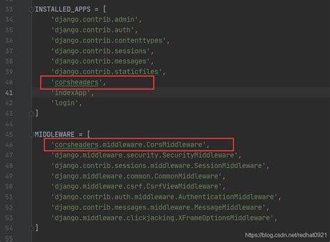 Python中Django配置跨域访问 django 跨域linux CSDN博客