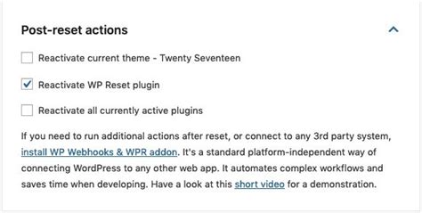 How To Reset Wordpress Website Using Wp Reset Plugin