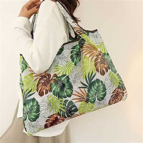 Jual Extra Large Tas Travel Bag Belanja Tote Lipat Bahan Ramah