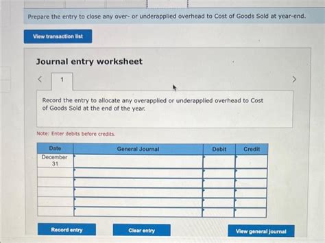 solved problem 15 5a algo computing and applying overhead