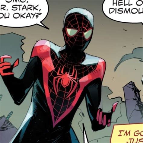 Miles Morales Comic Icon Marvel Comic Icons Miles Morales Spiderman Spiderman Miles Morales