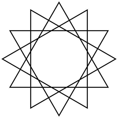 12 Point Star Geometry Diagram Ten Point Star 13 Point Star Sacred