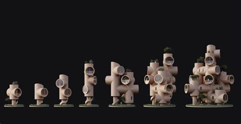 Bert Modular Treehouse Is Inspired By Minions Cartoon Characters