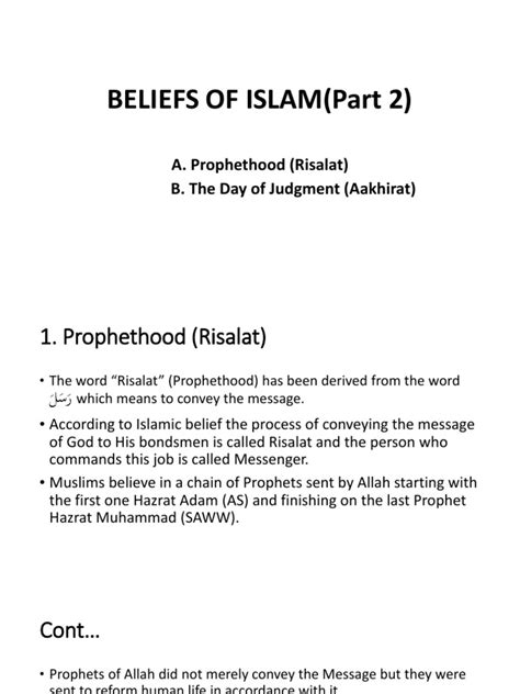 Lecture 3 Pdf Prophets And Messengers In Islam Revelation