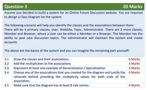 Solved Question 3 20 Marks Assume You Decided To Build A