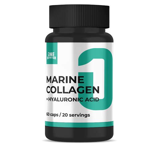 Средство для сустава и связок ONE NUTRITION Морской Коллаген 60 капсул ...